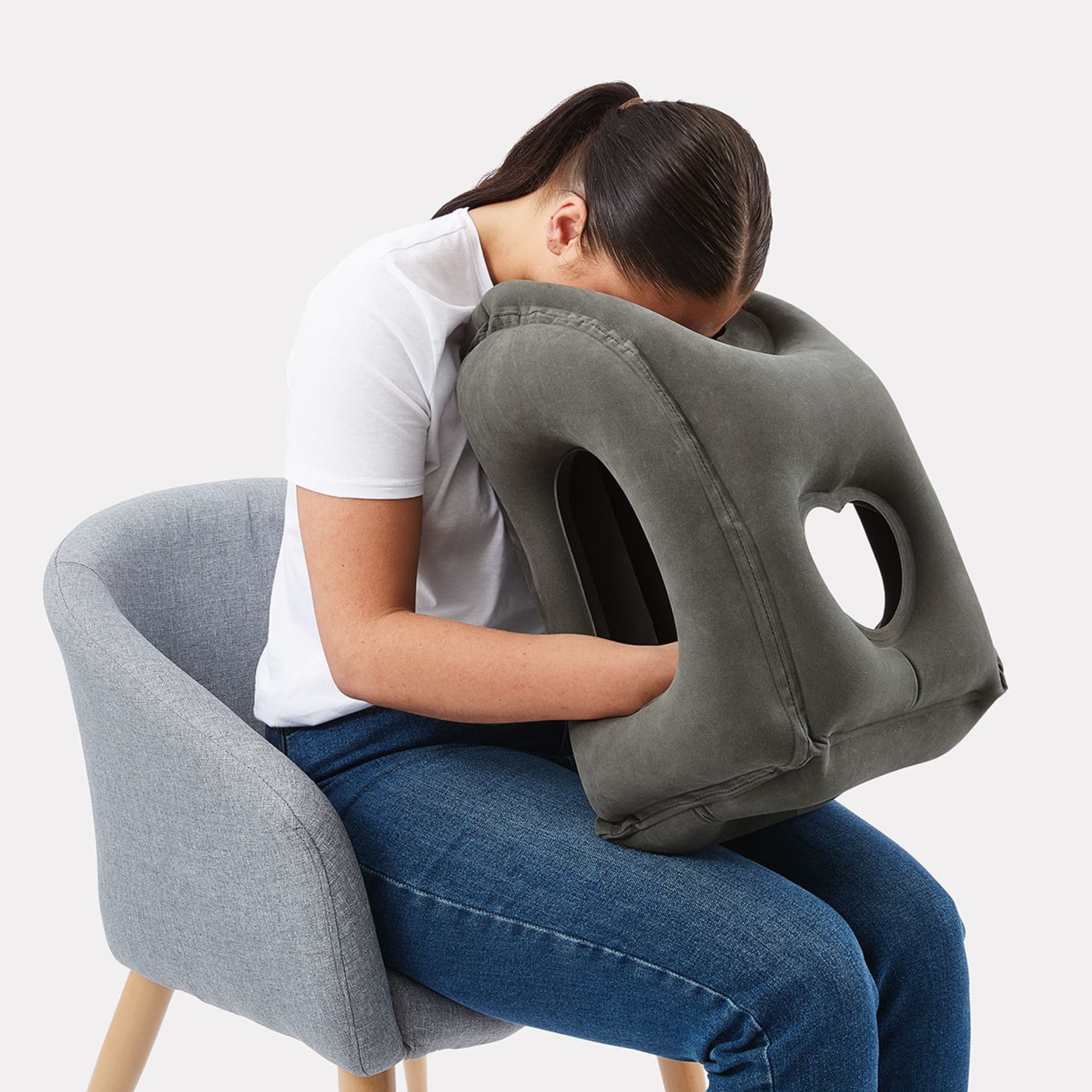 Inflatable Front Travel Pillow - Kmart