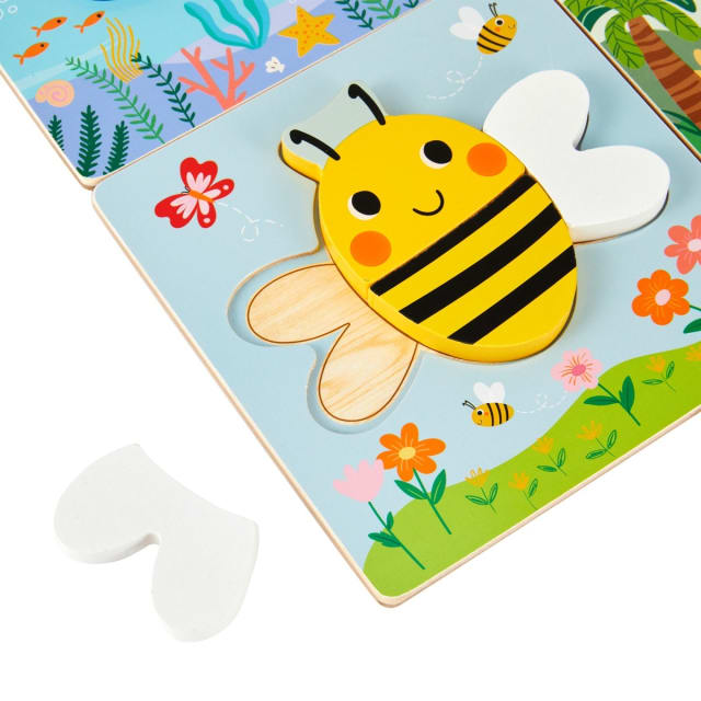 Wooden Play My First Puzzle Set - Kmart