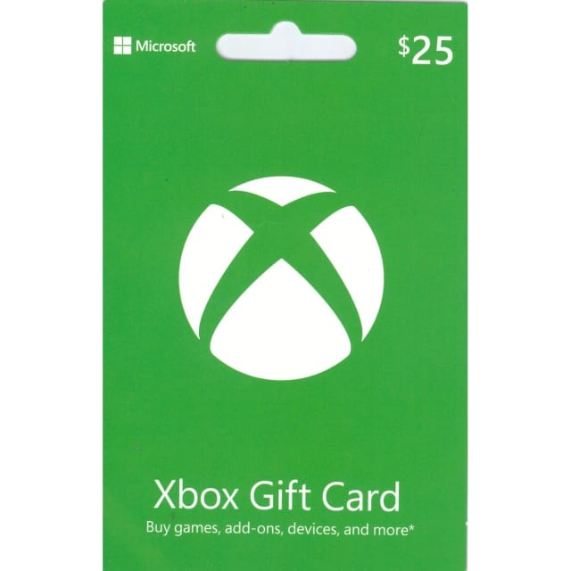 Microsoft Xbox $25 Gift Card - Kmart