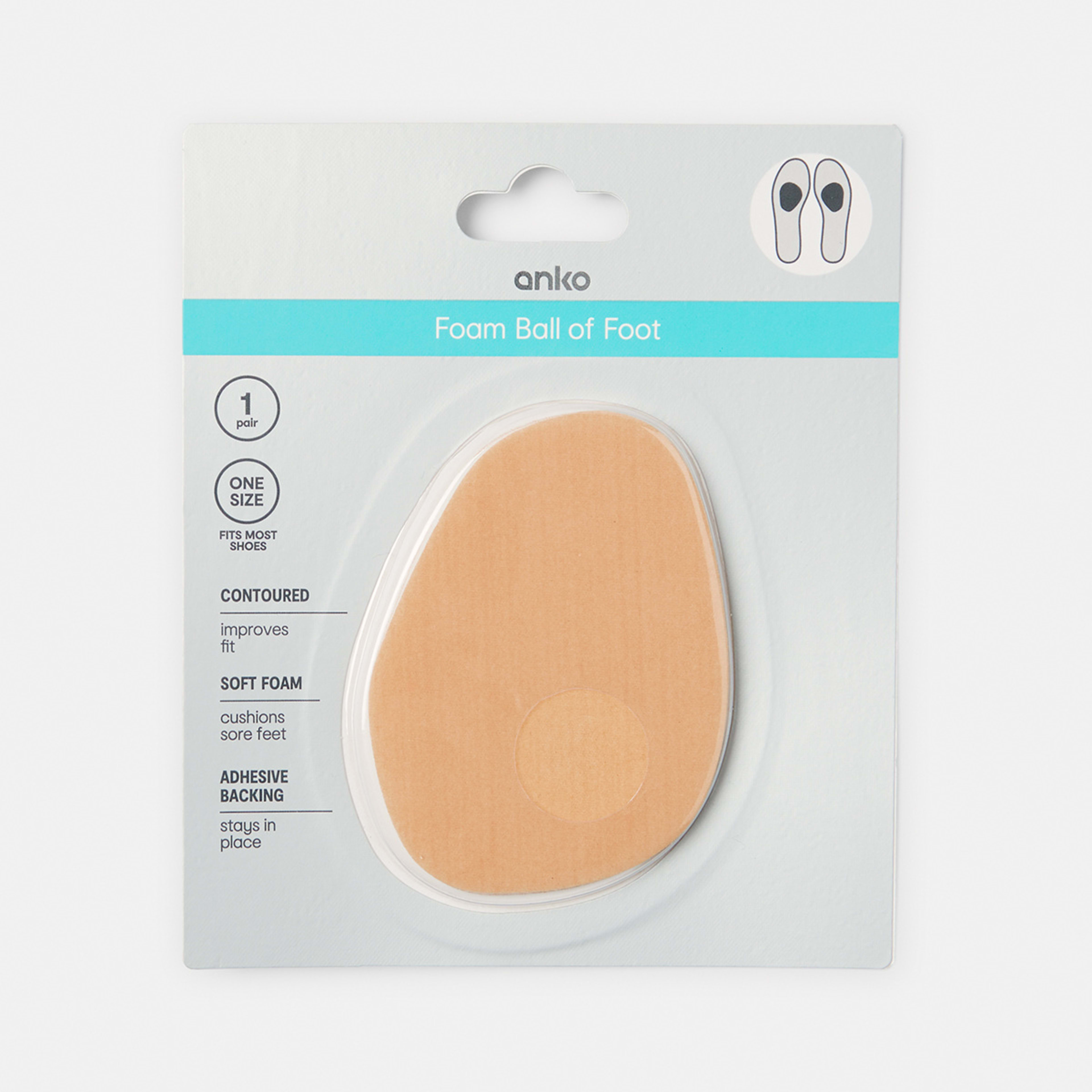 Ball-of-Foot Foam Cushions - Kmart