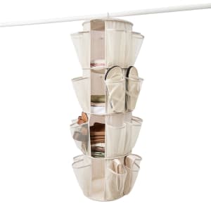 Linen Look Wardrobe Shoe Storage - Beige - Kmart