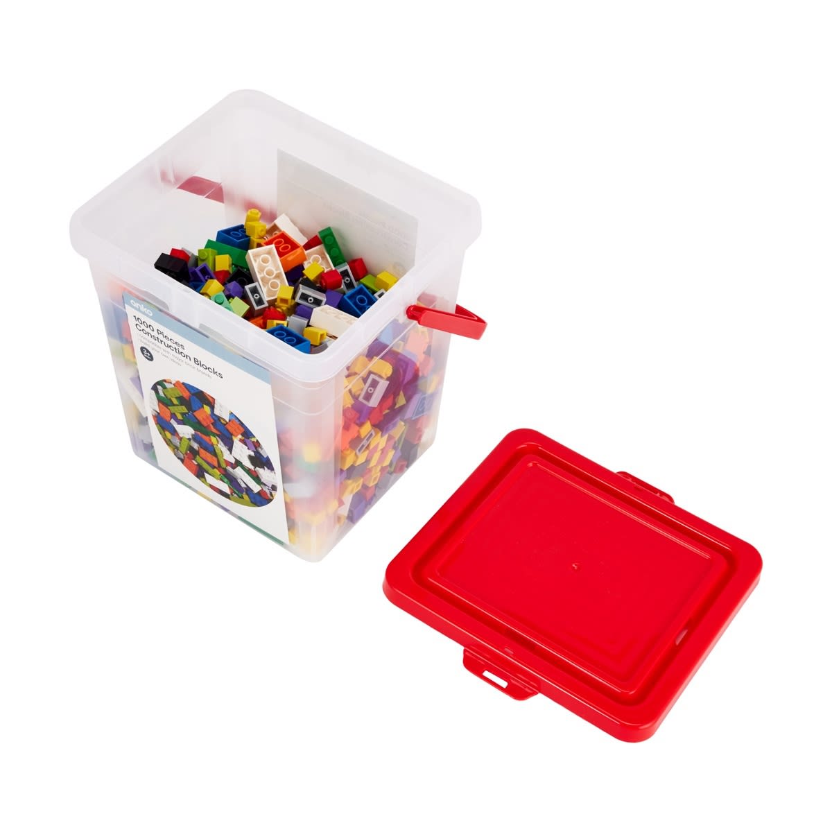 1000 Piece Construction Blocks Set - Kmart NZ