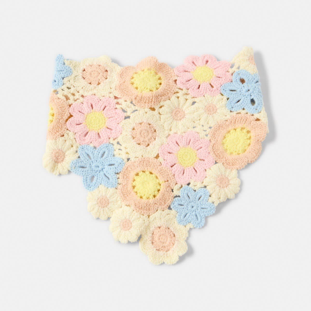 Crochet Floral Hair Scarf - Kmart NZ