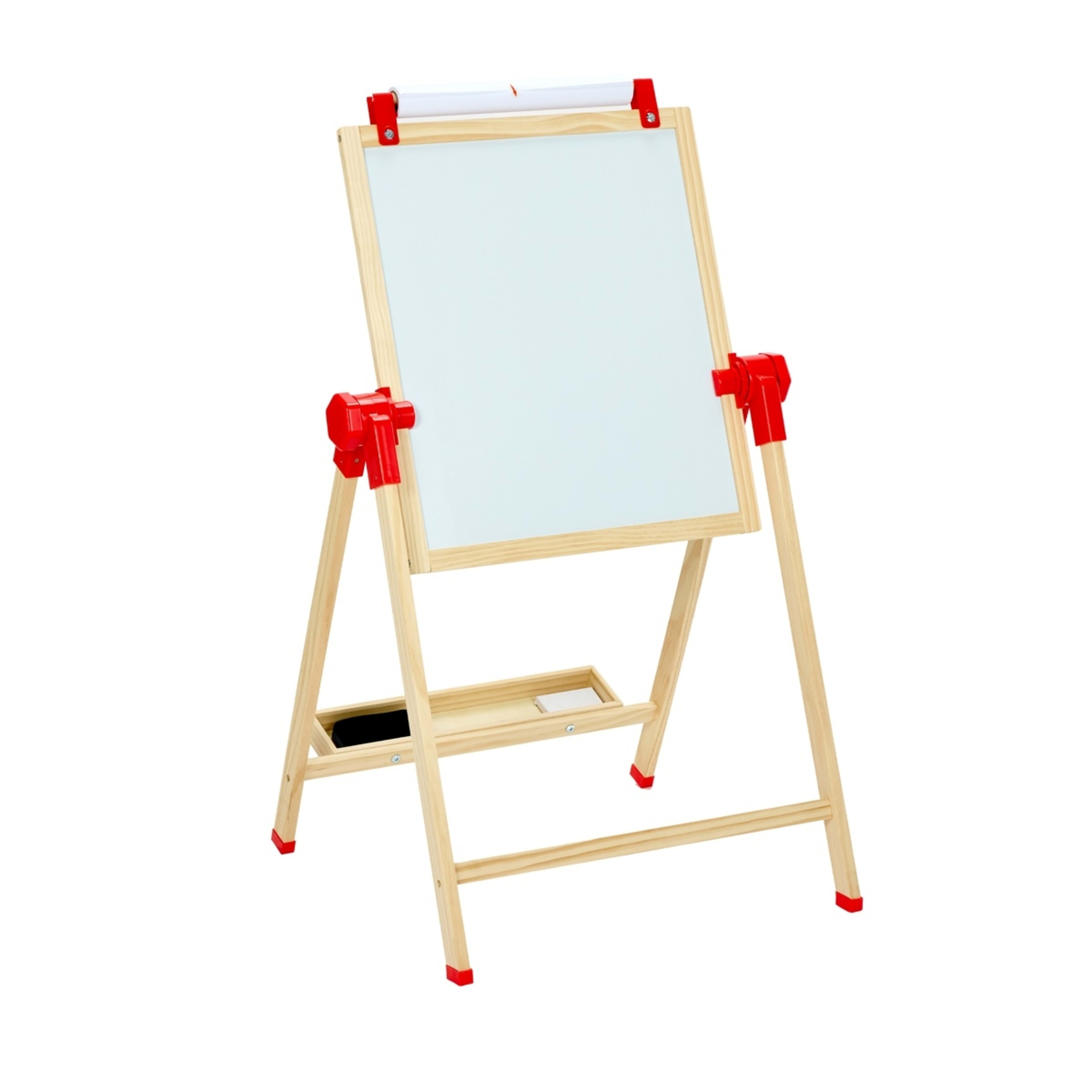 3-in-1 Adjustable Easel with Paper - Kmart