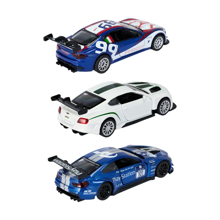 3 Pack Metal Speed Zone 1:38-43 Scale Diecast Cars - Kmart