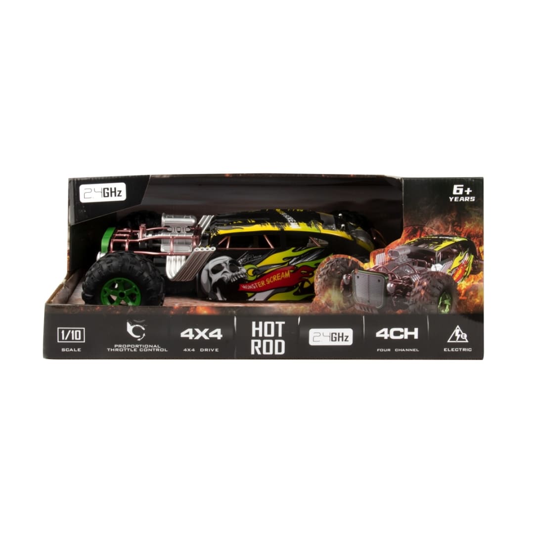 2.4GHz Remote Control Hot Rod Car - Kmart