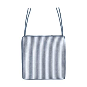 Outdoor Chair Pad - Blue Stripe - Kmart