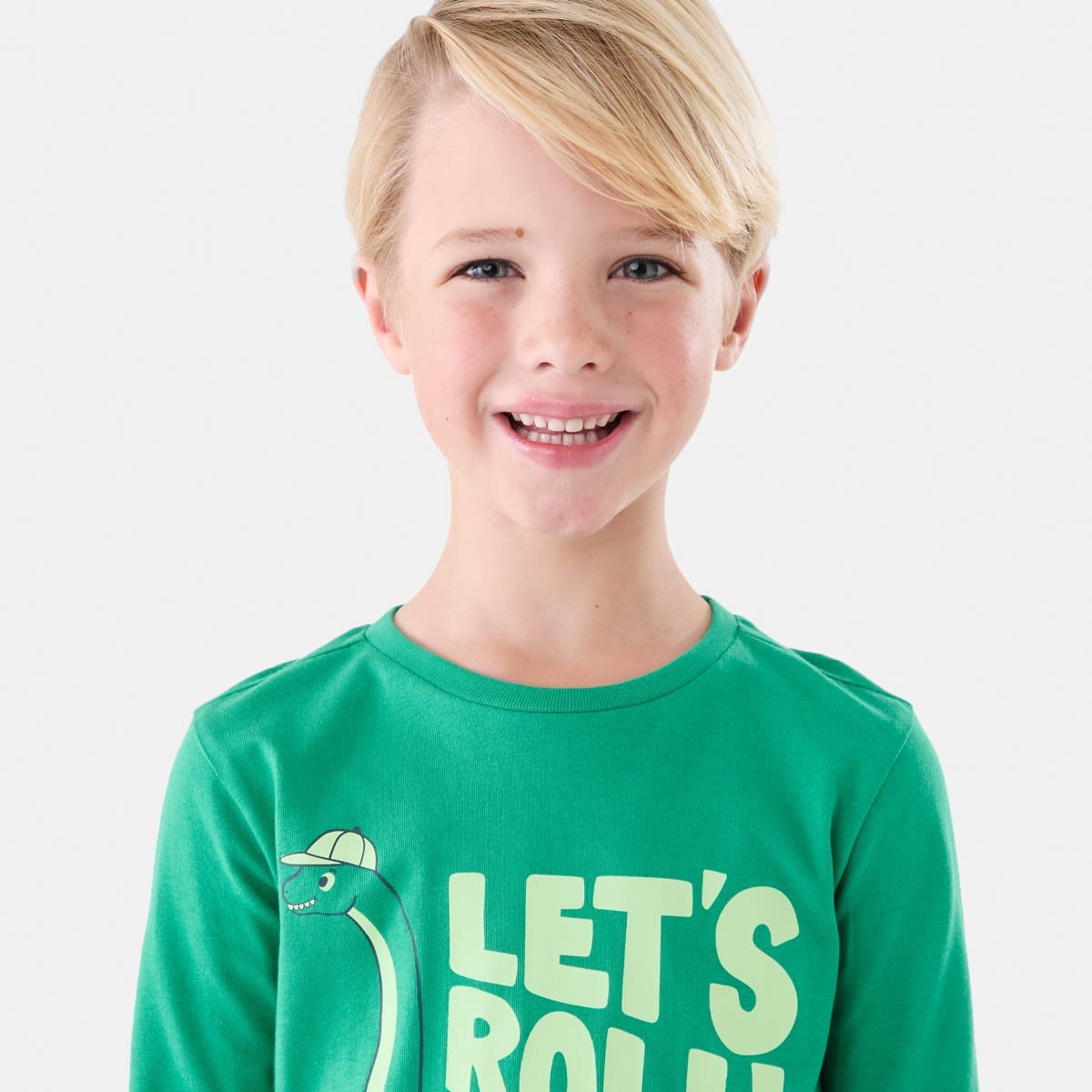 Long Sleeve Print T-shirt - Kmart NZ