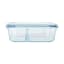 2 Compartment Glass Meal Prep Container - Kmart
