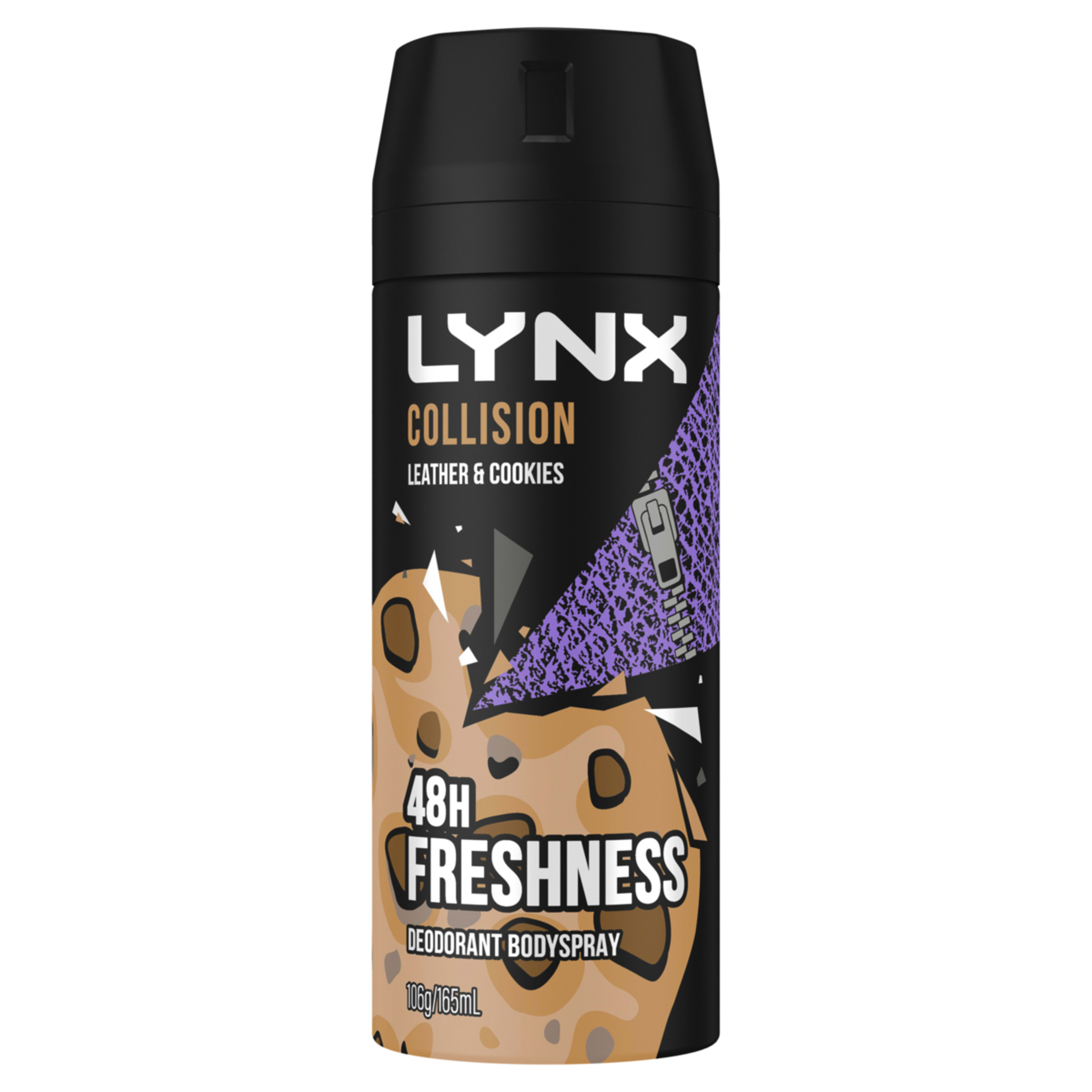 LYNX Collision Leather and Cookies Deodorant Bodyspray - Kmart