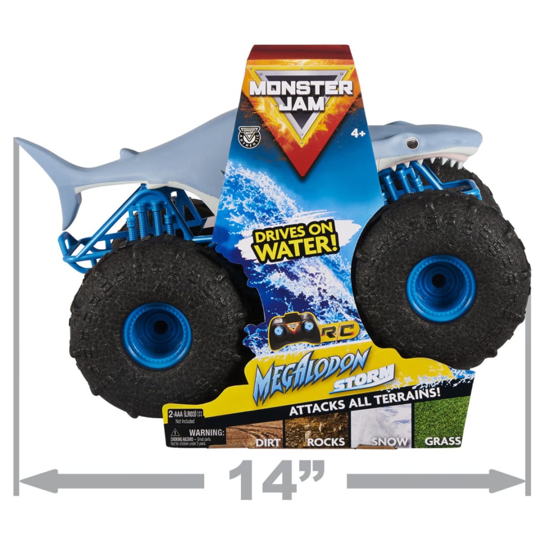 Monster Jam Megalodon Storm Remote Control Car - Kmart