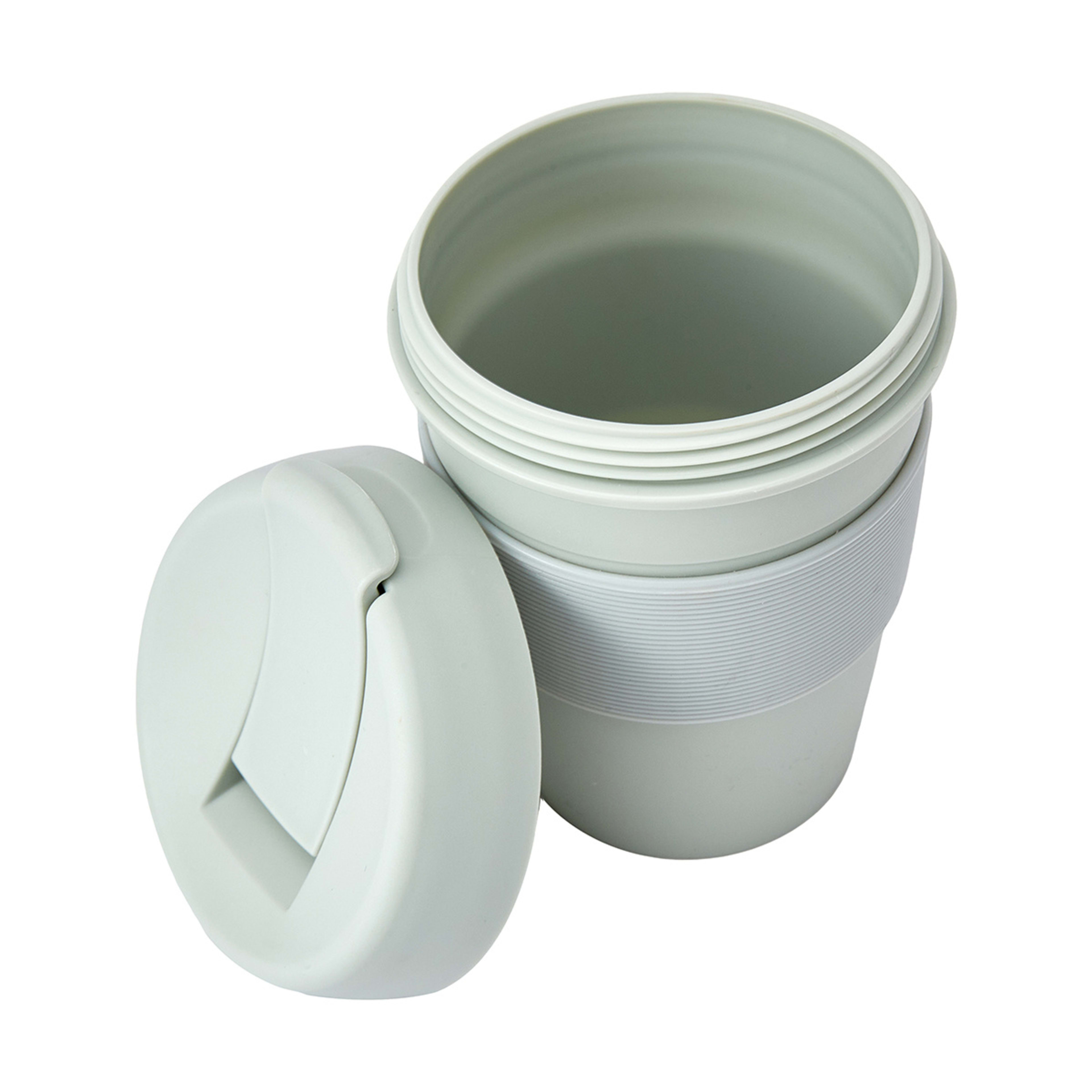 430ml Sage Green Reusable Travel Cup - Kmart
