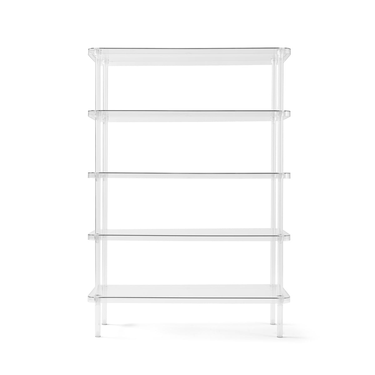 5 Tier Clear Shoe Rack - Clear - Kmart NZ