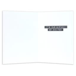 Connections from Hallmark Birthday Card - Excited Pug - Kmart