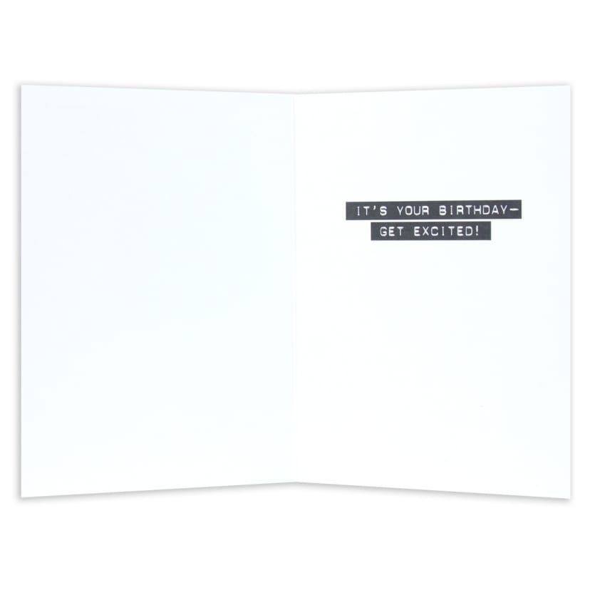 Connections from Hallmark Birthday Card - Excited Pug - Kmart