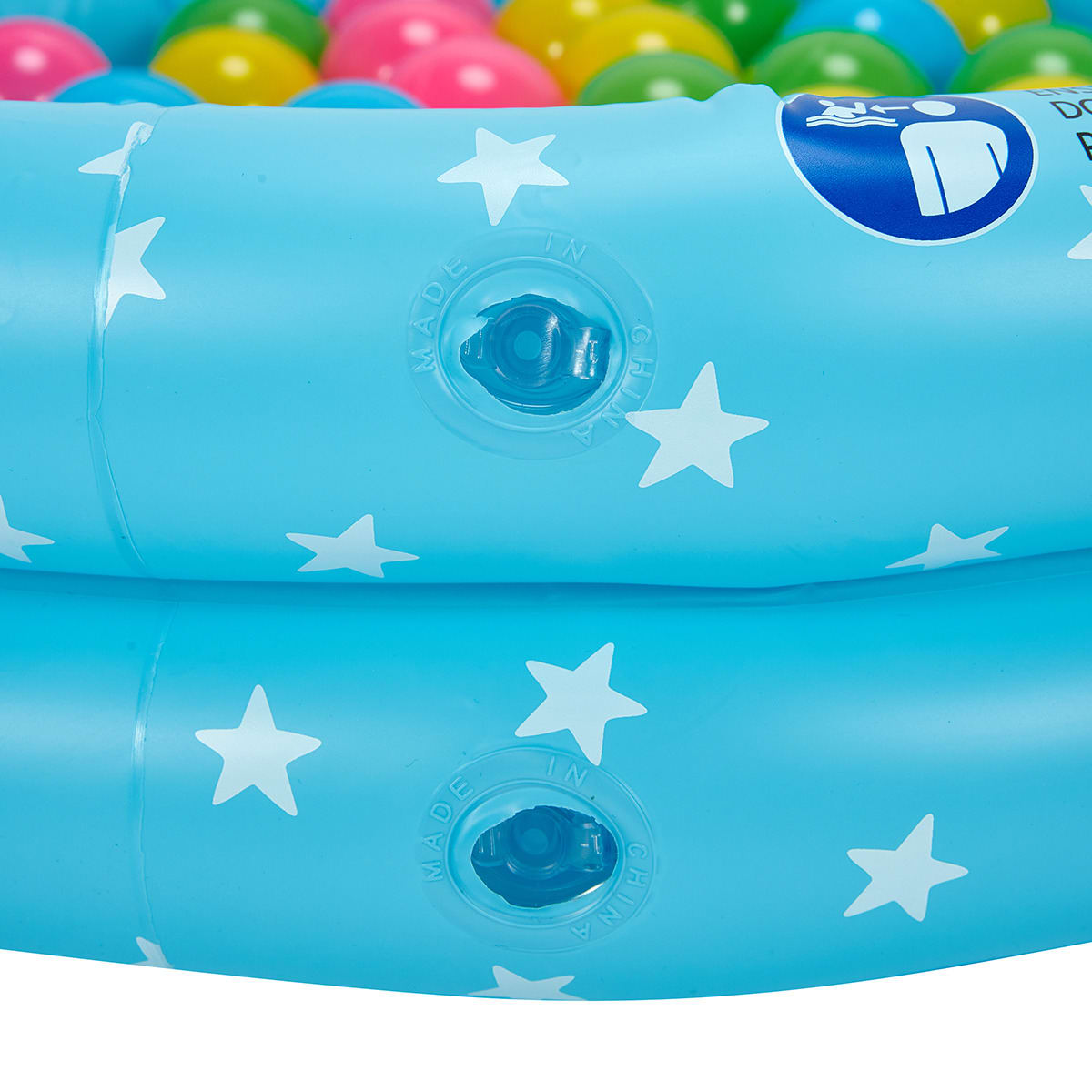 Inflatable 2 Ring Pool - Kmart