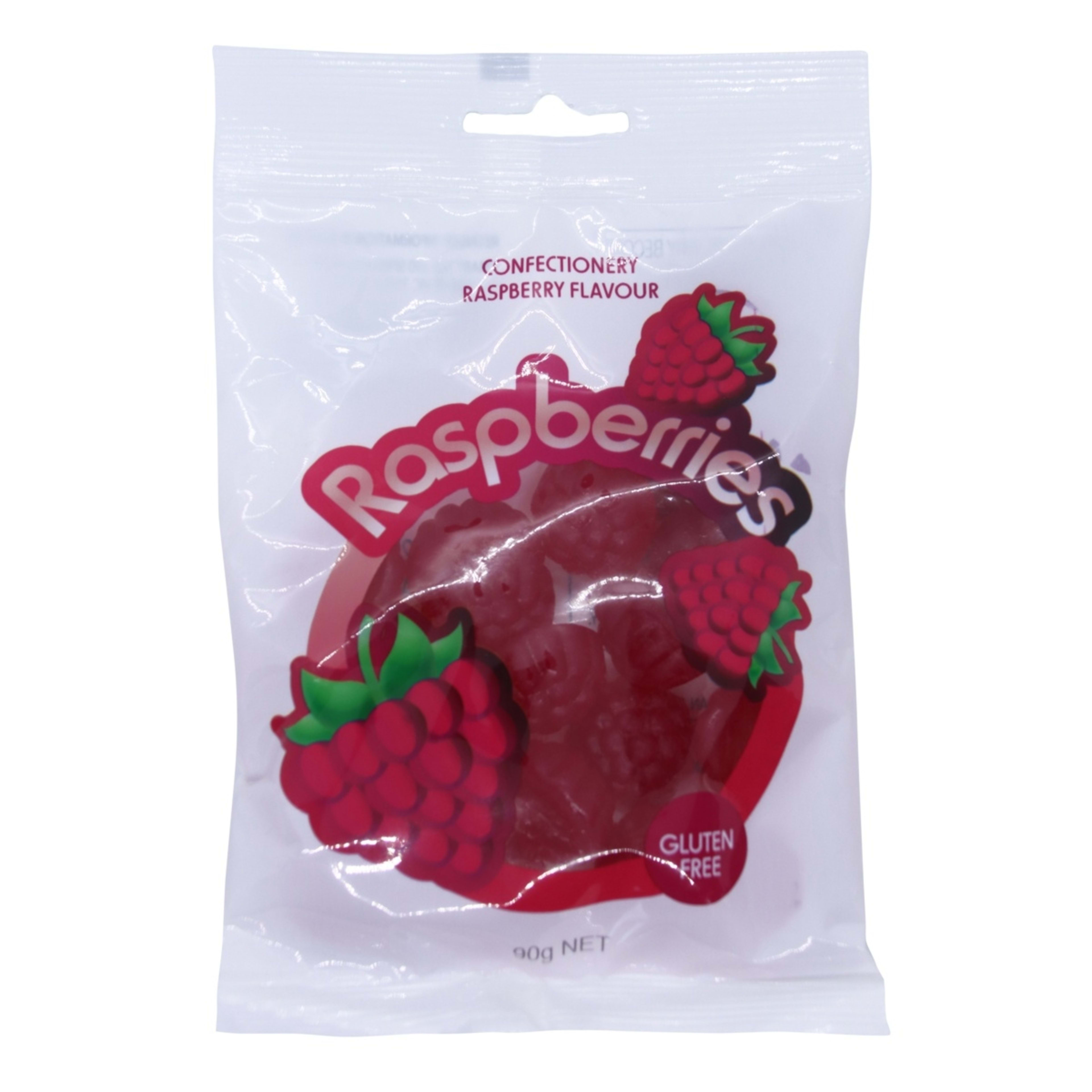 Raspberries Confectionery 90g - Kmart
