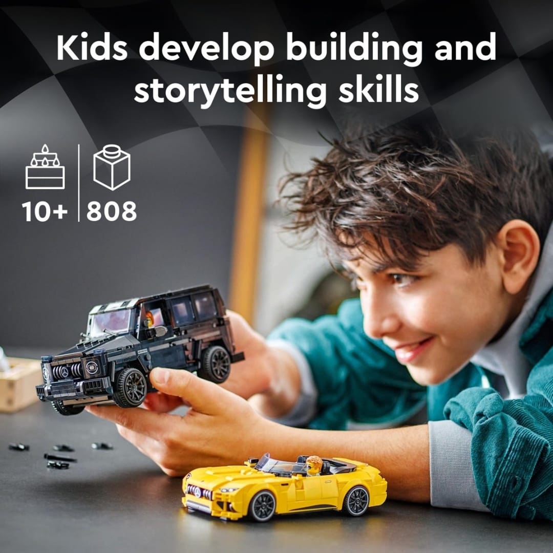 LEGO Speed Champions Mercedes-AMG G 63 & Mercedes-AMG SL 63 76924 - Kmart