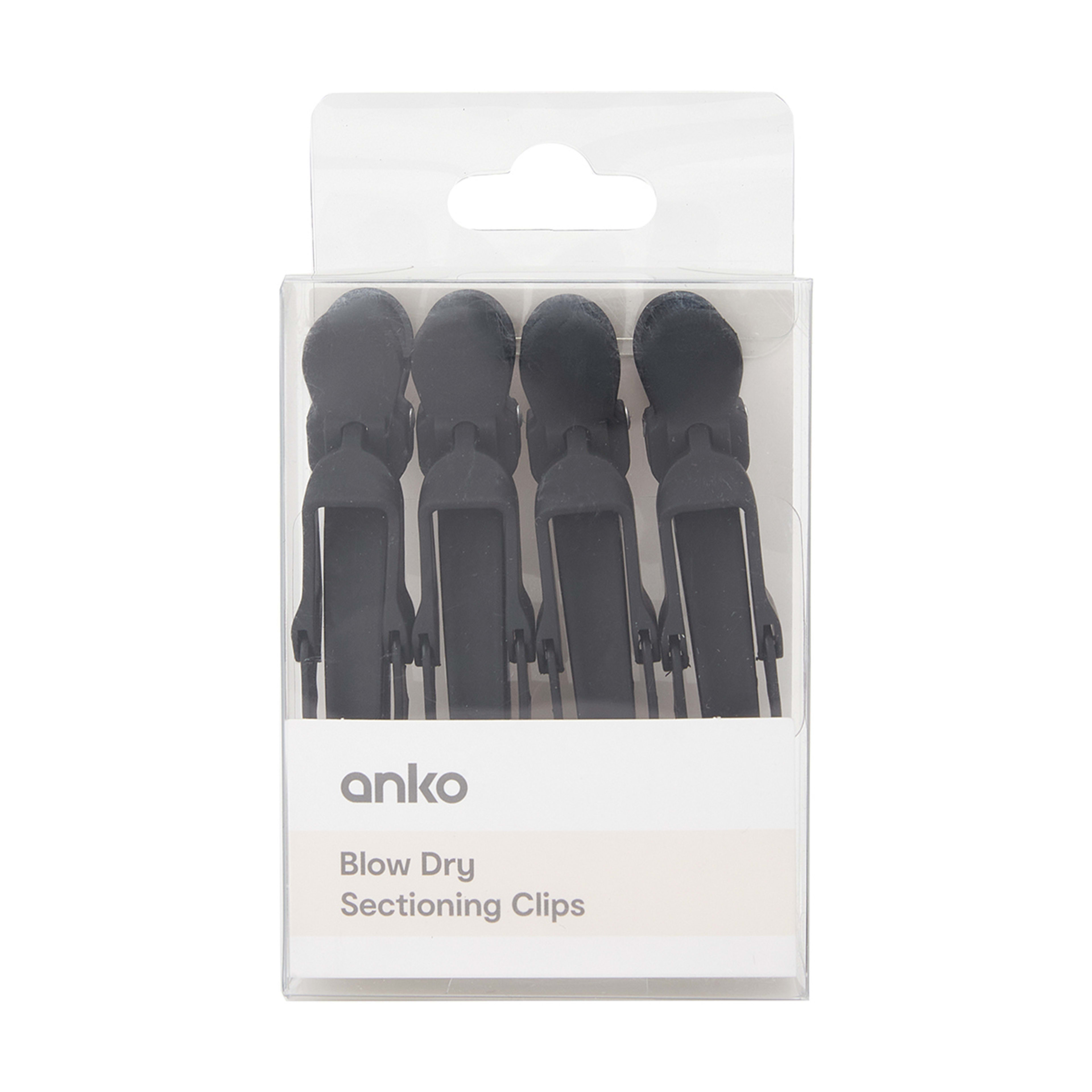 4 Pack Blow Dry Sectioning Clips - Kmart