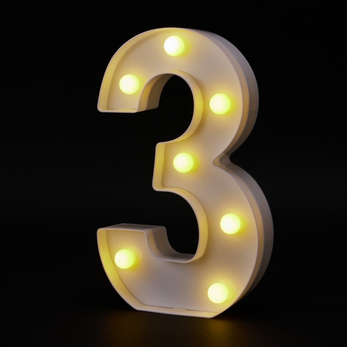 Light Up Number - 3 - Kmart
