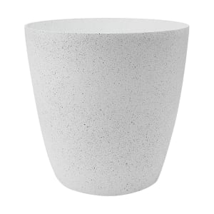 35cm Textured Pot - White - Kmart