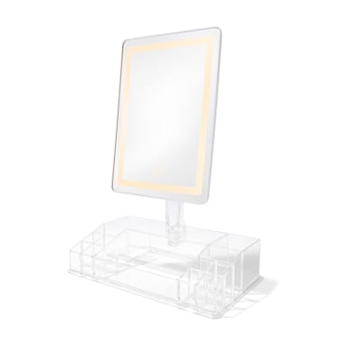 LED Mirror with Storage - Kmart