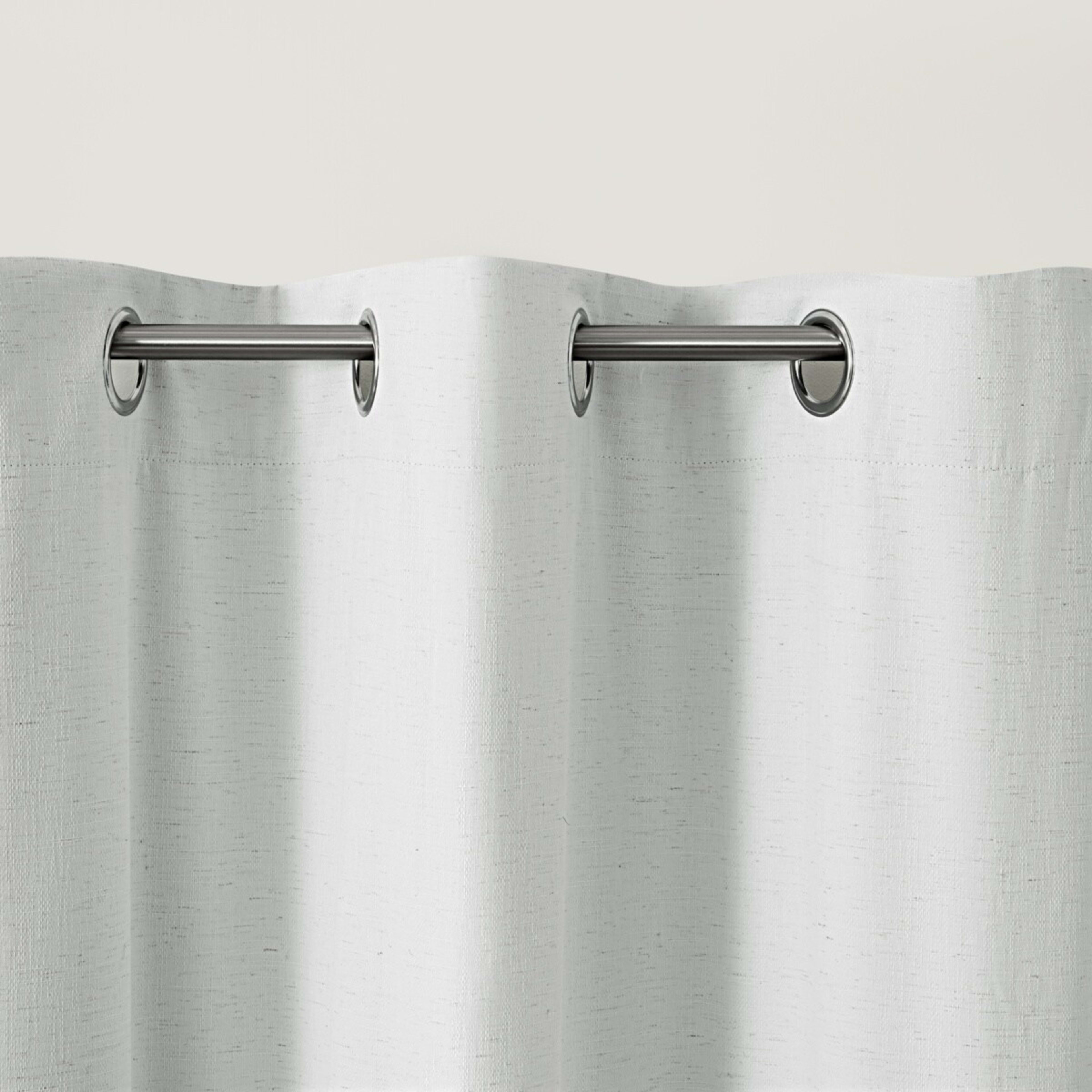 Valletta Block Out Curtain - Snow - Kmart