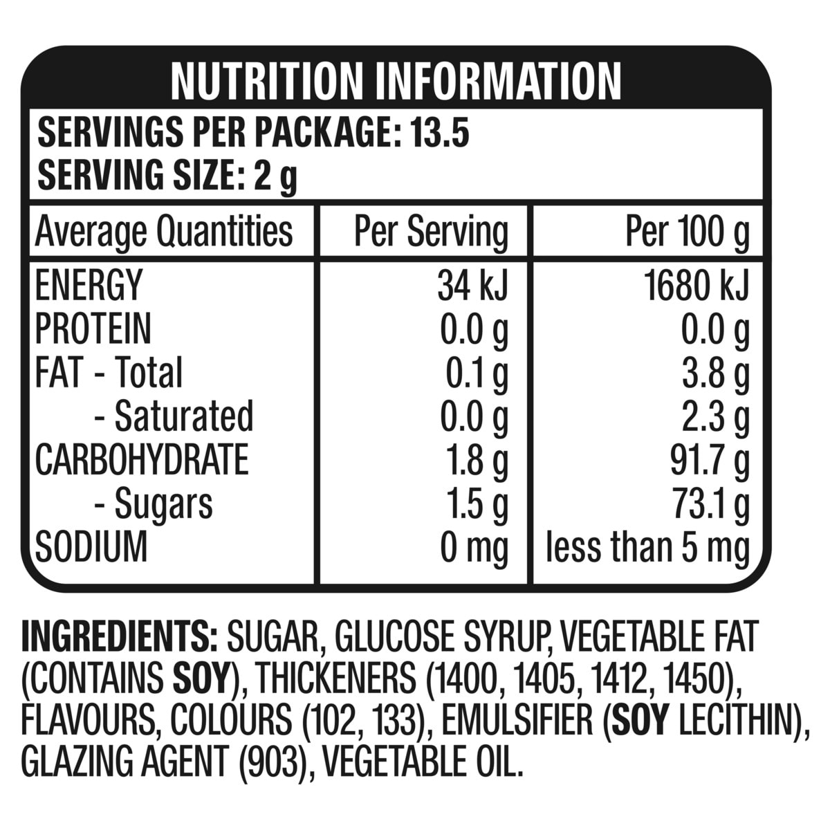 Wrigley's Eclipse Chewy Spearmint Mints 27g - Kmart