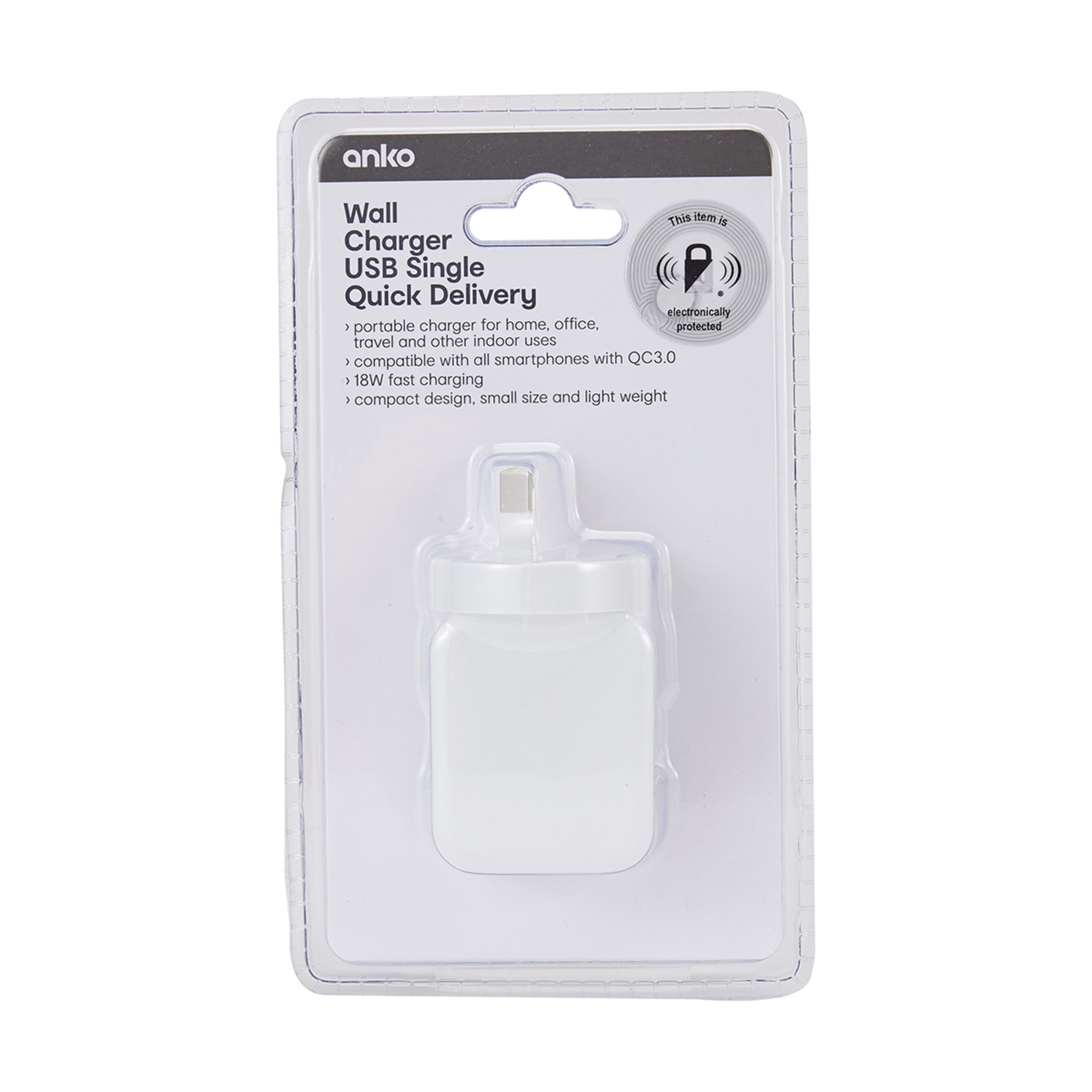 USB Single Fast Charging Wall Charger - Kmart