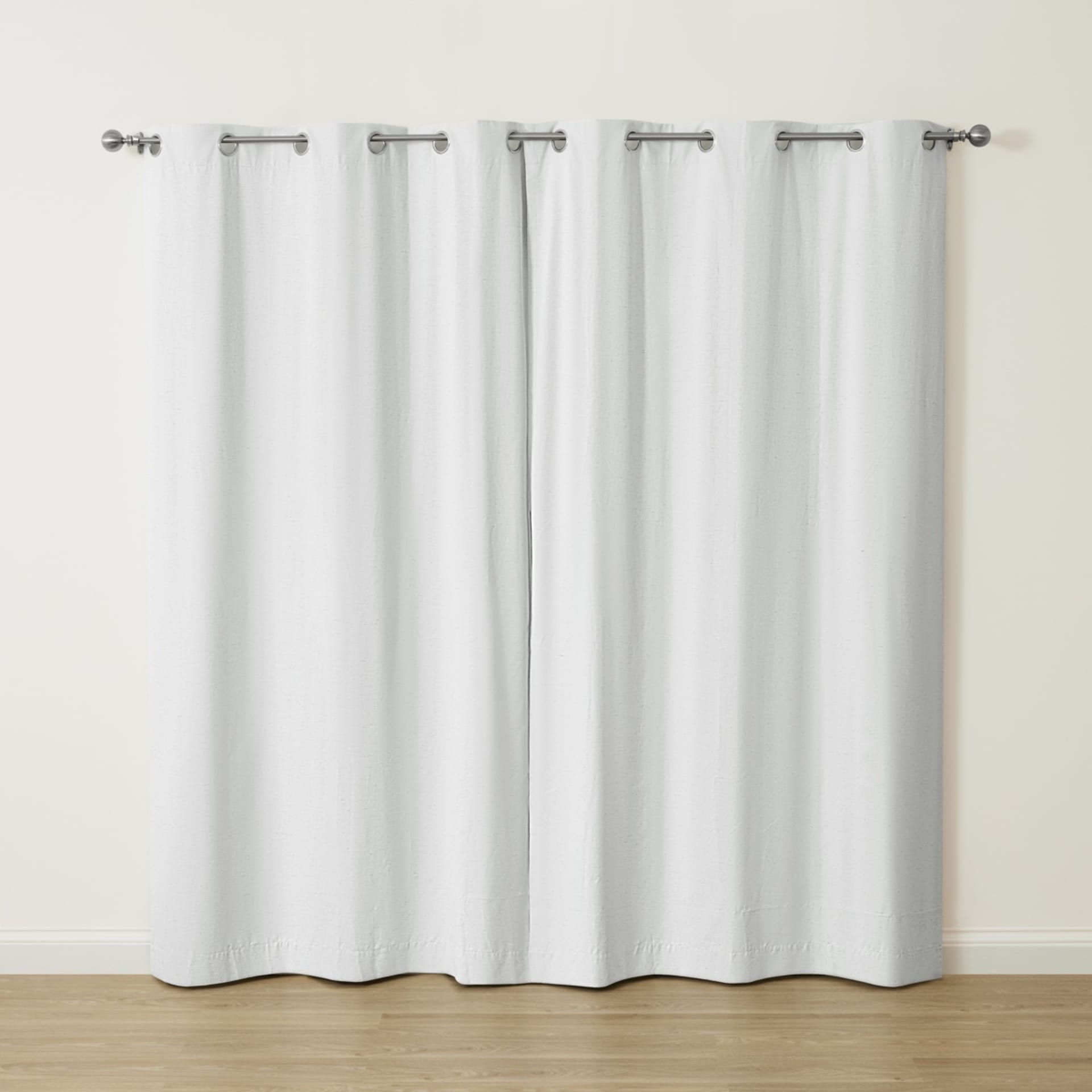 Valletta Block Out Curtain - Snow - Kmart