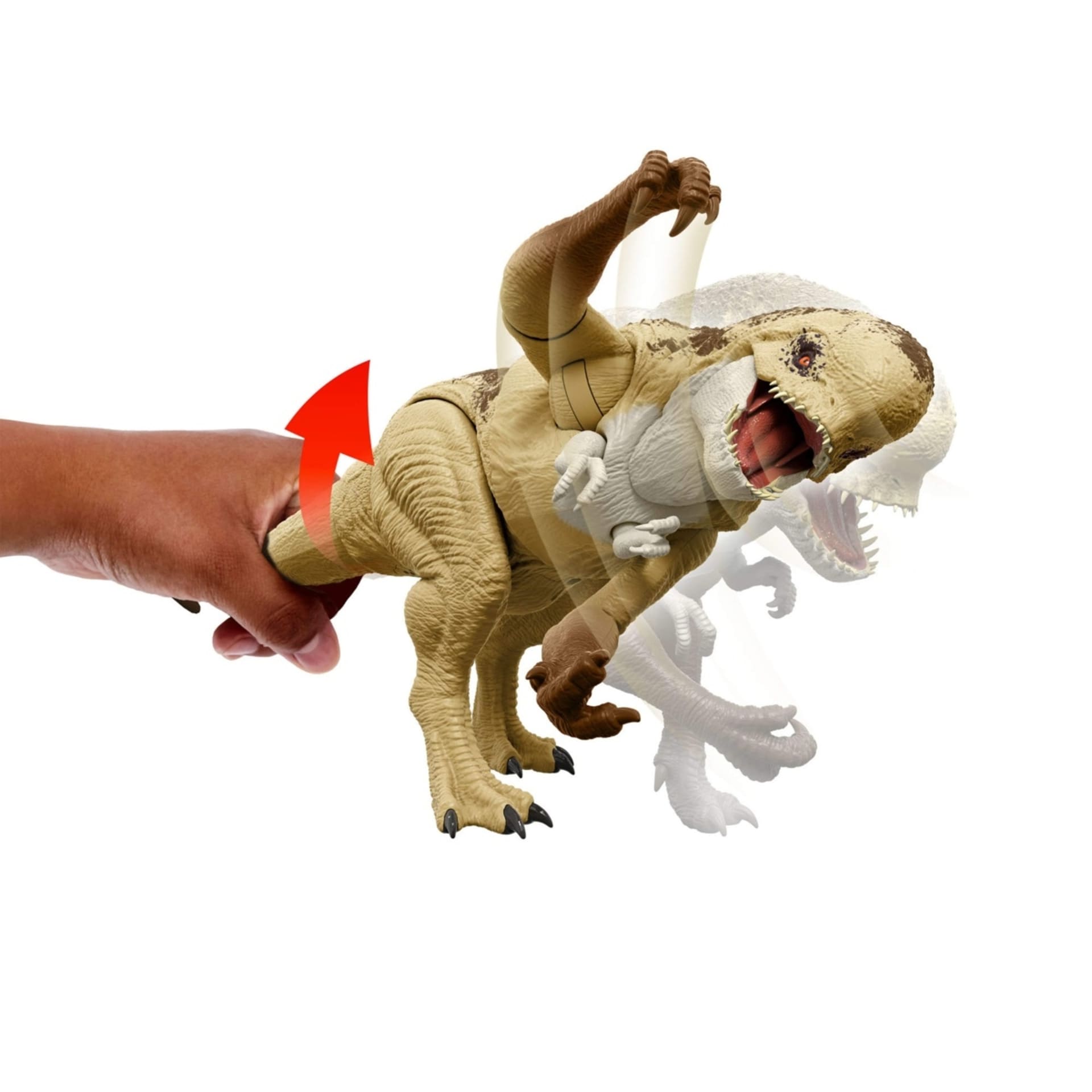 Jurassic World Rebirth: Rumble 'N Rampage Distortus Rex Figure - Kmart NZ