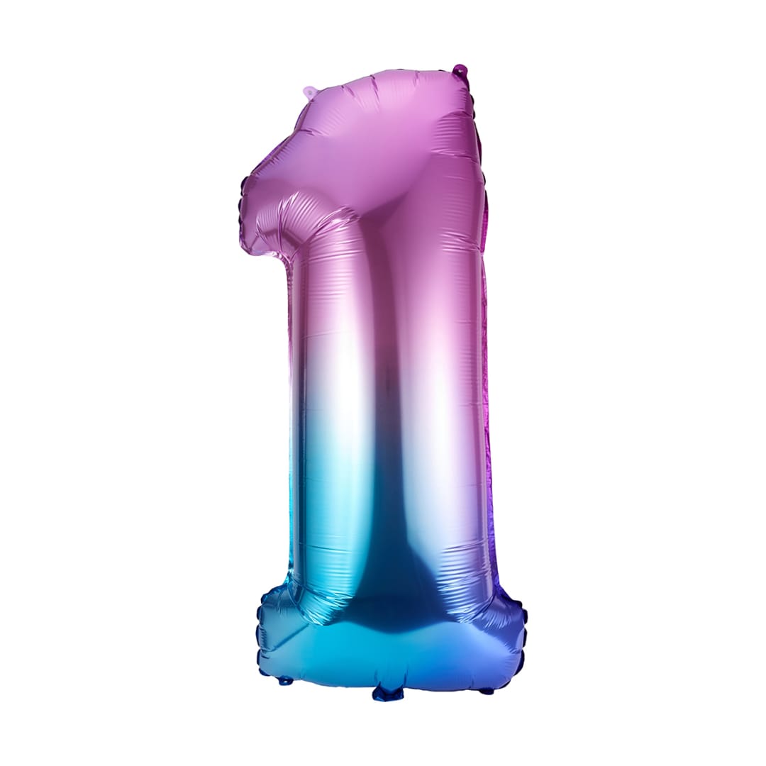Giant Number 1 Foil Balloon - Kmart NZ