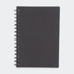 A5 Spiral Notebook - Black - Kmart