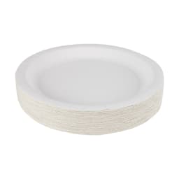 50 Piece White Round Paper Plates - Kmart