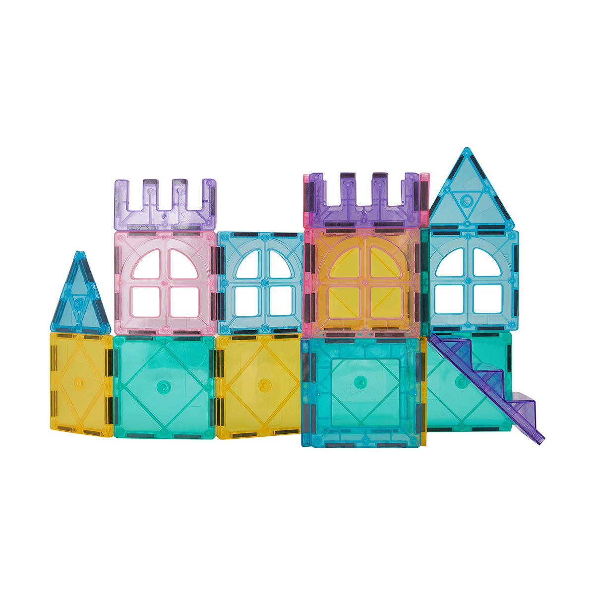 23 Piece Magnetic Castle Set - Kmart