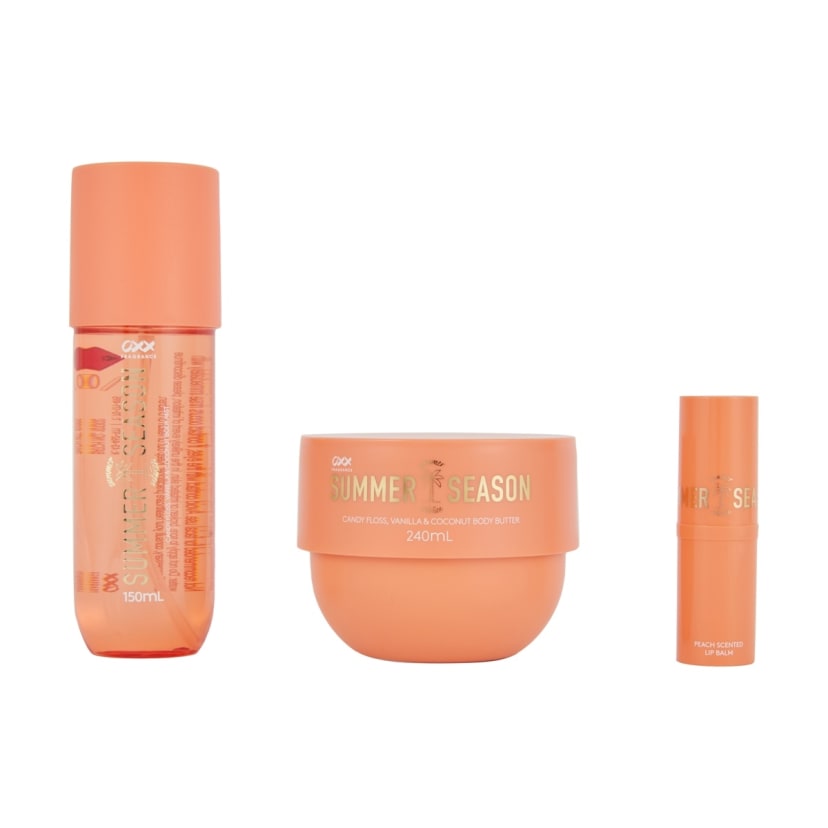 OXX Fragrance Summer Season Summer Solstice Gift Set - Kmart NZ