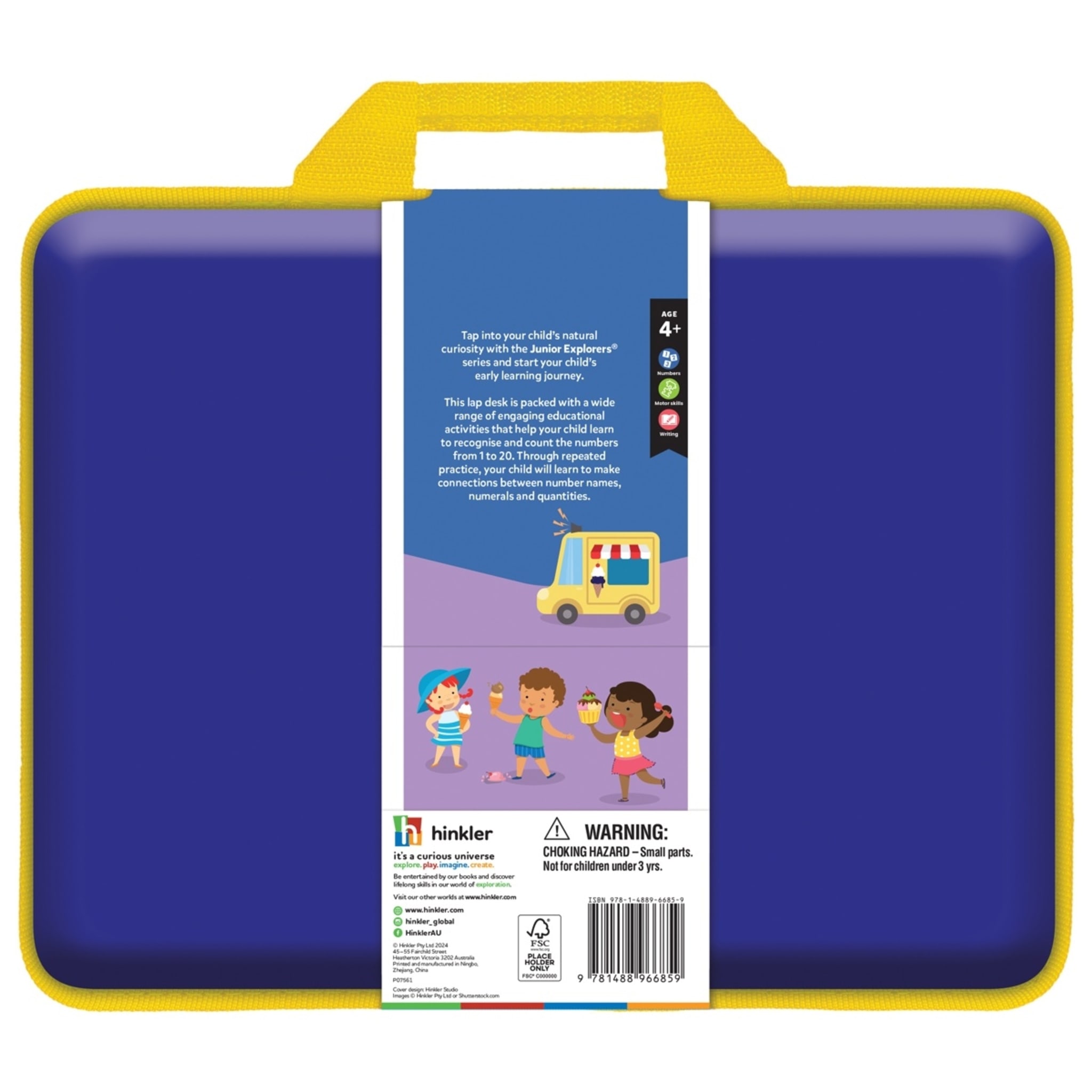 Jr. Explorers: My Counting Pad Activity Set with Lap Desk - Book - Kmart