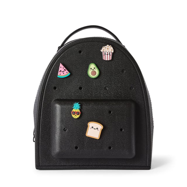 Mini Backpack with Charms - Black - Kmart