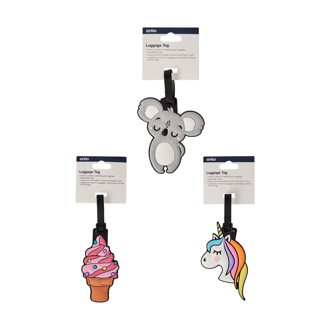 Luggage Tag - Assorted - Kmart