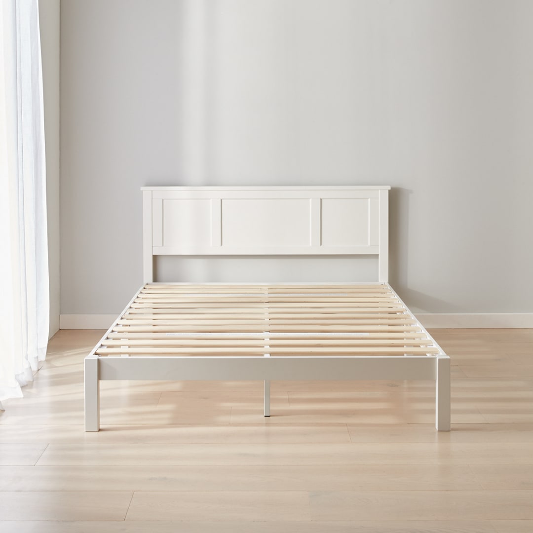 Queen Bed Hamptons Bed Frame - Kmart