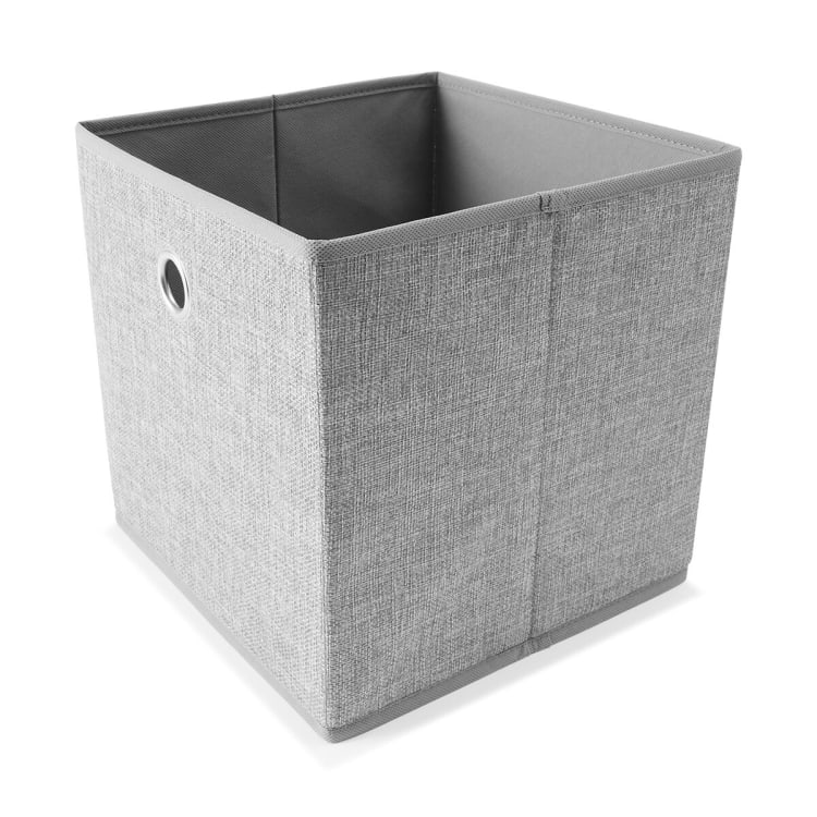 Collapsible Storage Cube - Grey - Kmart NZ