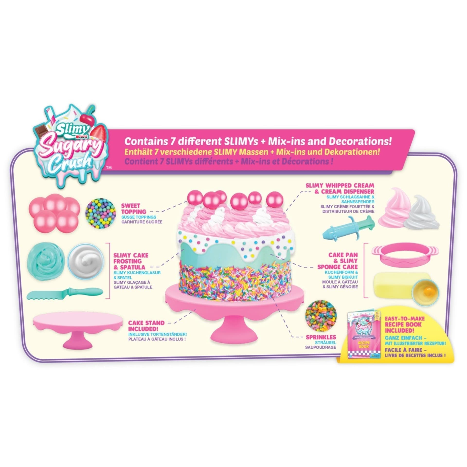 Slimy Sugary Crush Party Cake Set Kmart