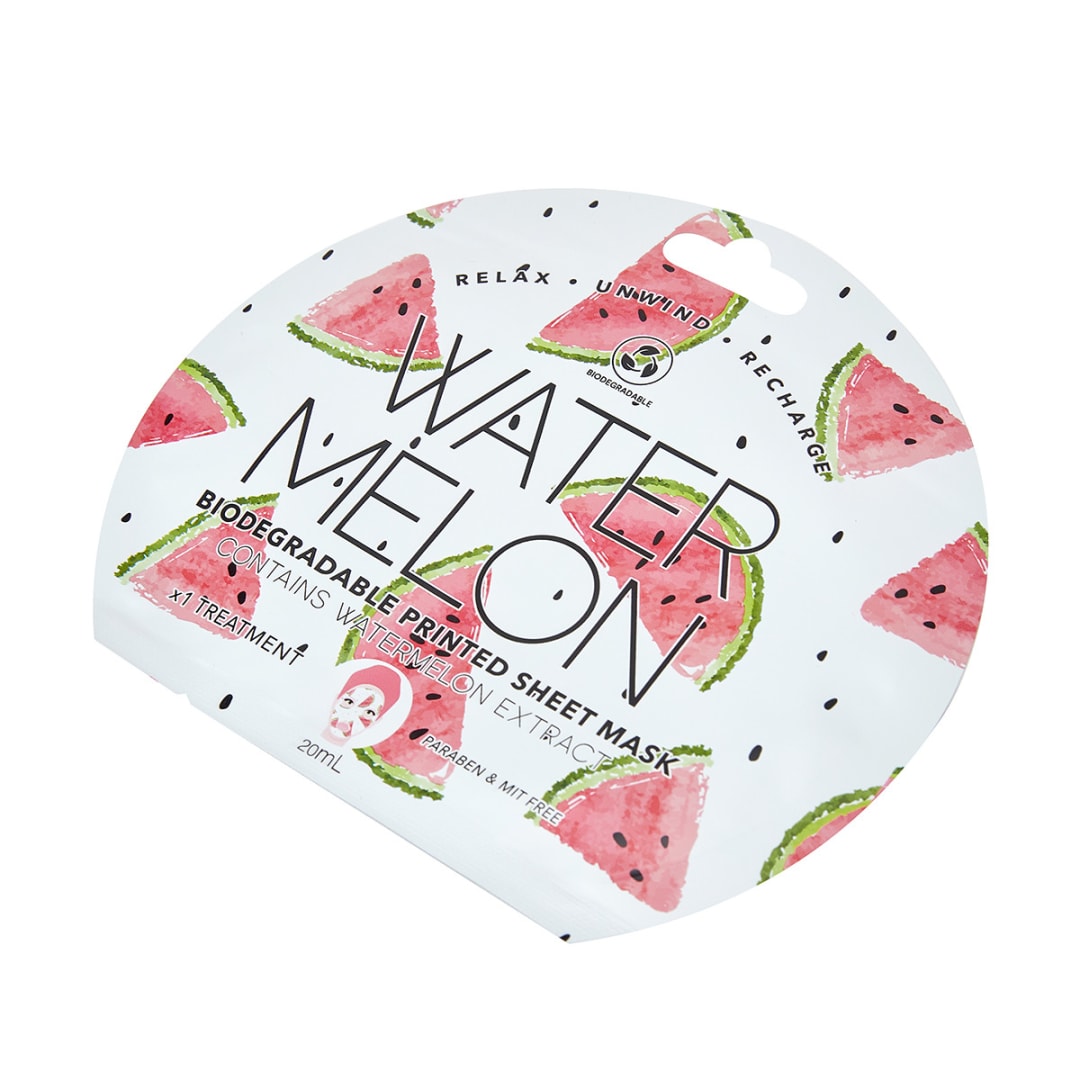 Printed Sheet Mask 20ml - Watermelon Extract - Kmart