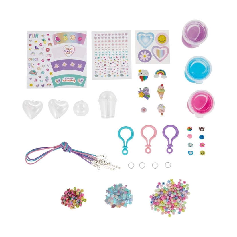 Slime Charm & Bead Set - Kmart