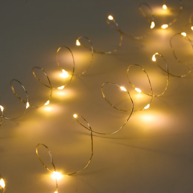 Silver Wire String Lights - Kmart
