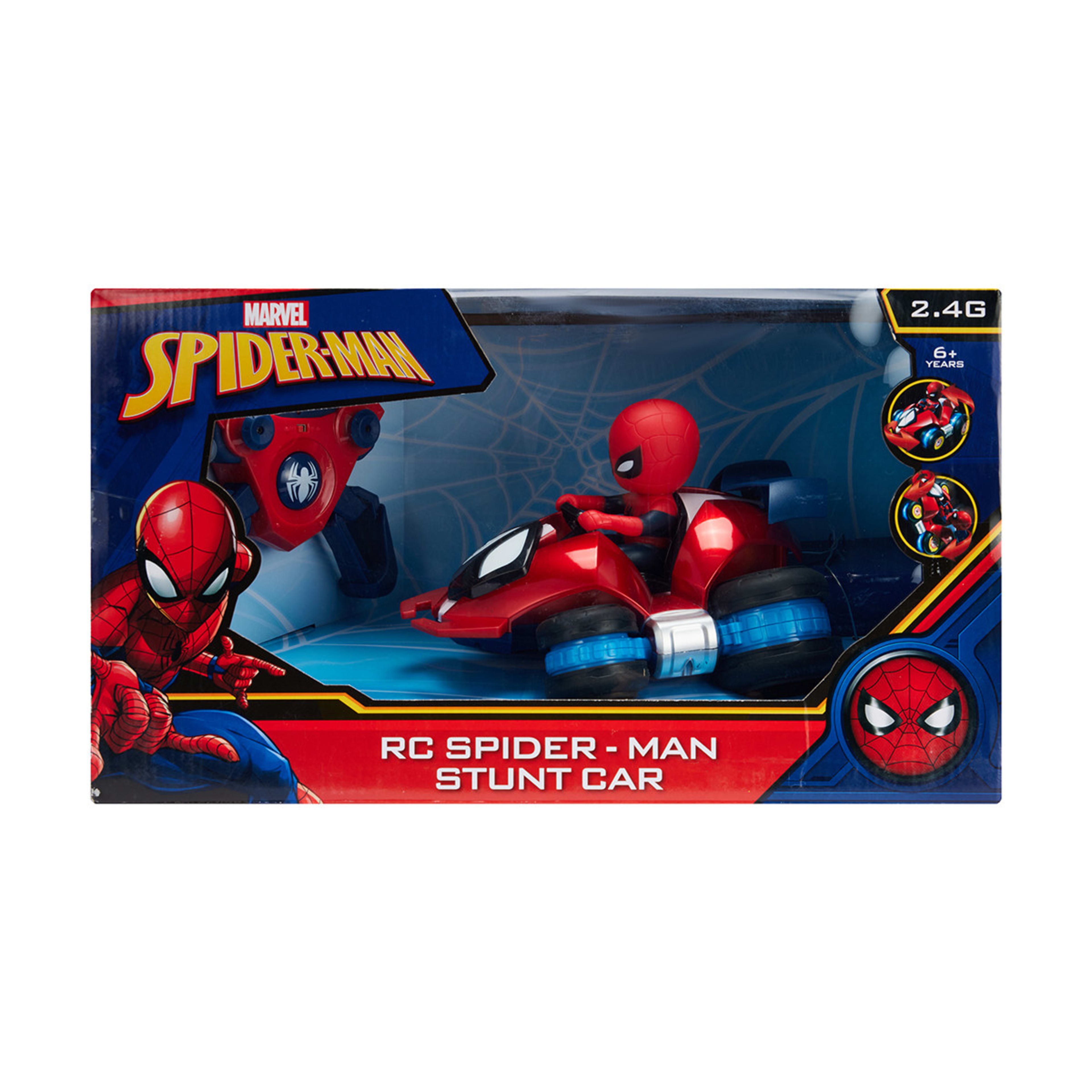 Marvel Spider-Man 2.4G RC Stunt Car - Kmart