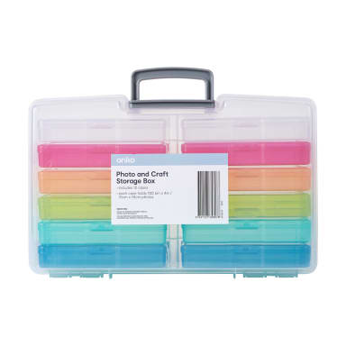 Photo and Craft Storage Box - Kmart
