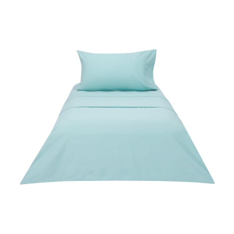 180 Thread Count Sheet Set - Single Bed, Marine - Kmart