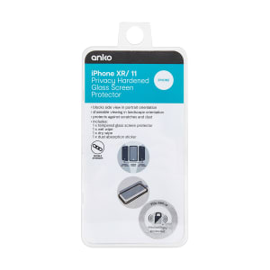 iPhone XR / 11 Privacy Hardened Glass Screen Protector - Kmart