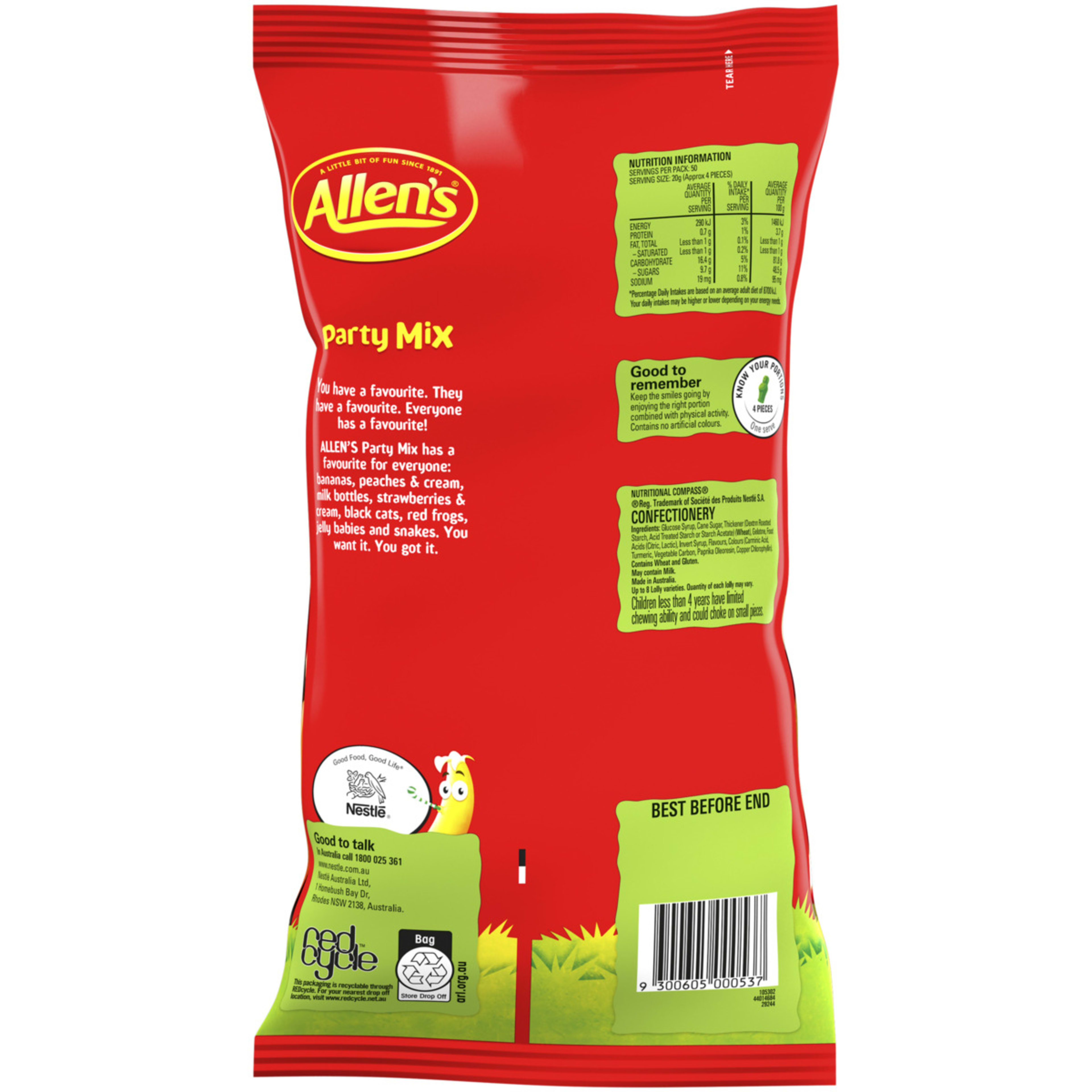 Allen's Party Mix 1kg - Kmart